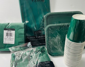 Green Party Supplies | Etsy