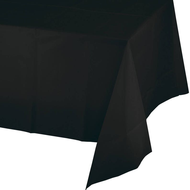 2-pack Premium Plastic Table Covers Choose Your Color for - Etsy