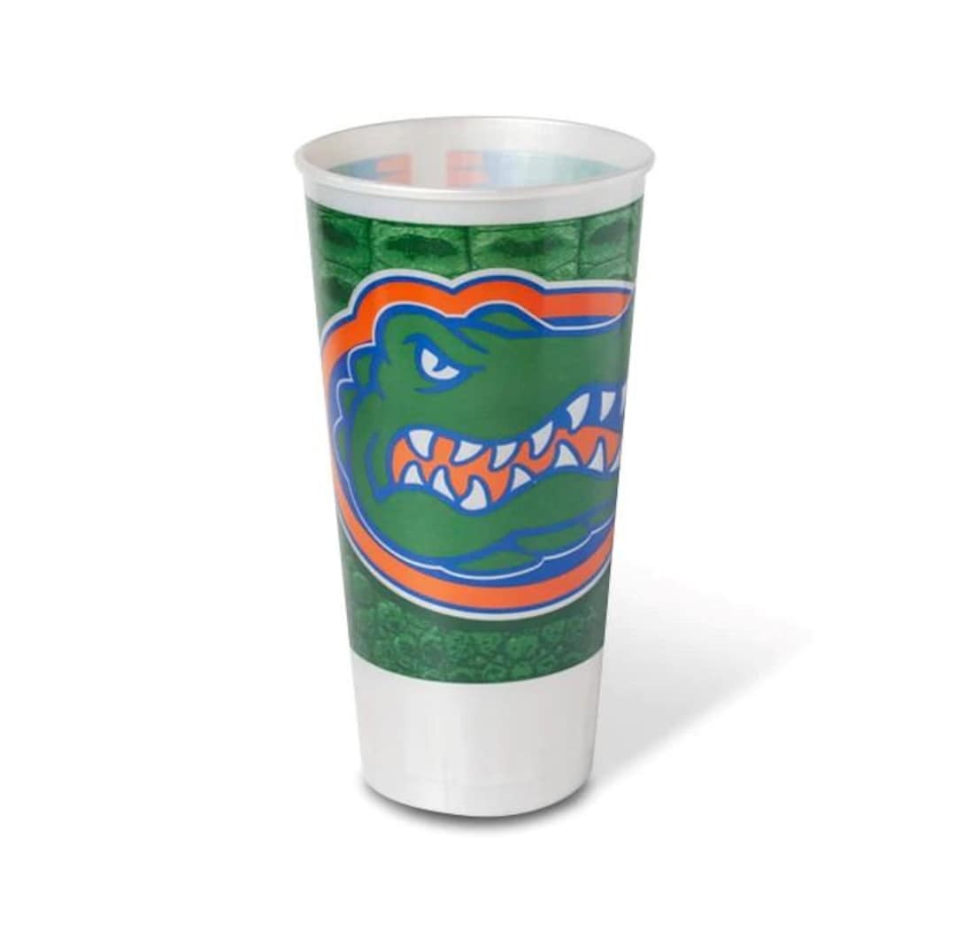 4ct Florida Gators Re-usable Souvenir Cups Large 24oz Size- College ...