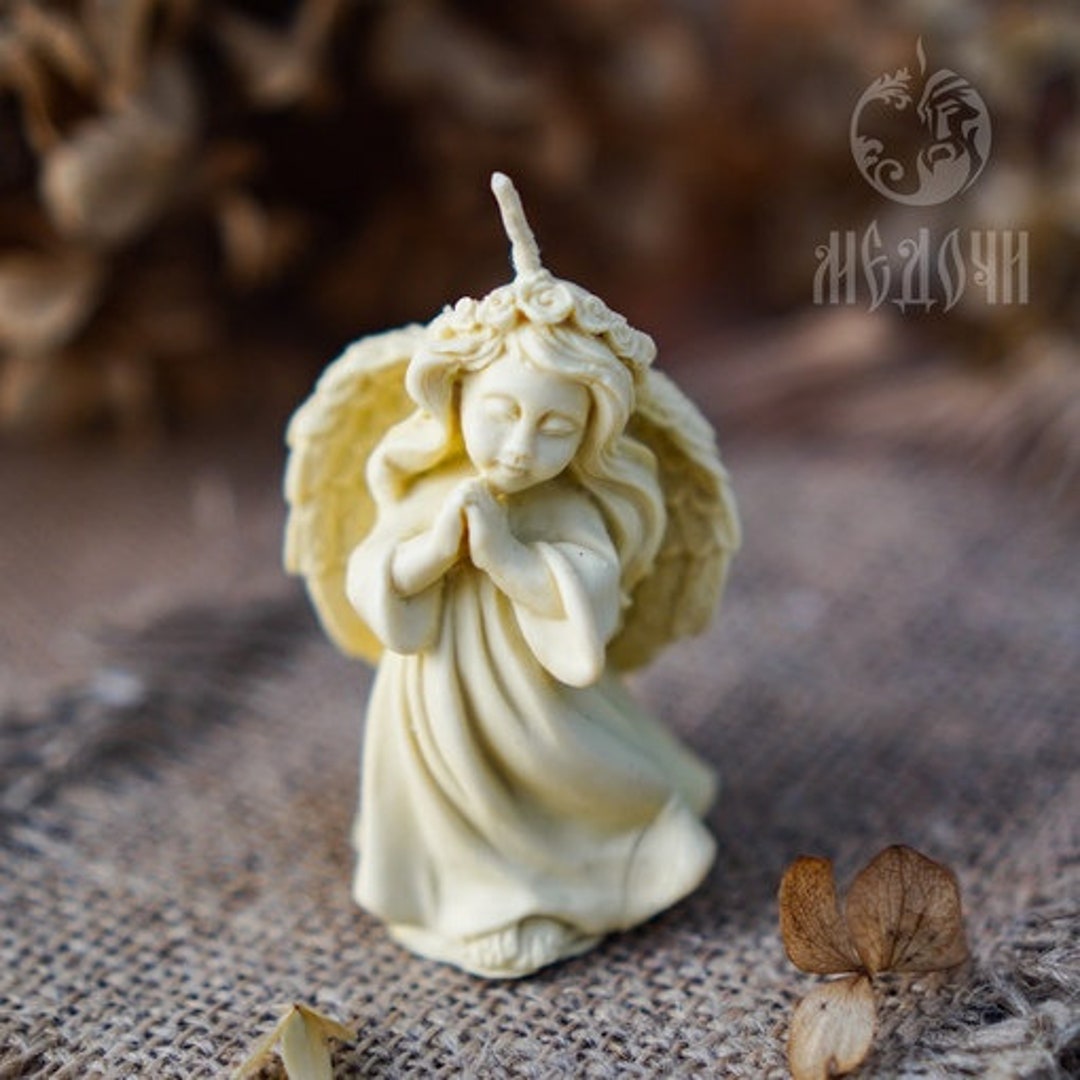 Cute Female Angel. Mold for Candles, Resin Mold. - Etsy