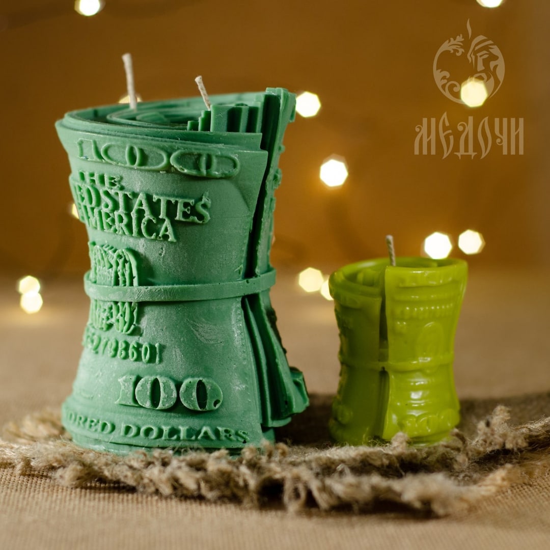 Dollars Mold, Money Mold, Mold for Candles, Resin Mold, Gypsum Mold or ...