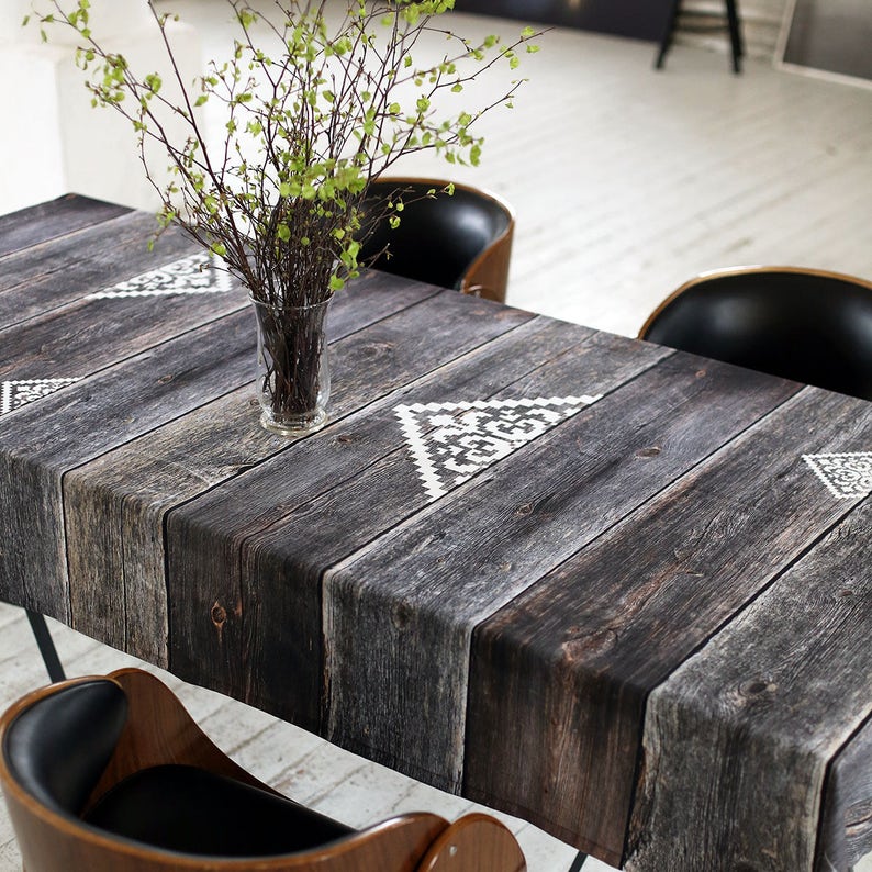 Tablecloth Square Rectangle Tablecloth Long Table Cloth Custom Lenght ...