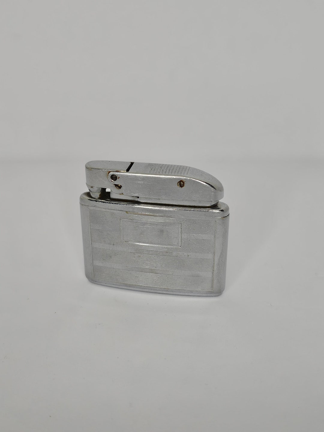 RONSON ADONIS Style Pocket LIGHTER Working Original From 1980s in Gift ...