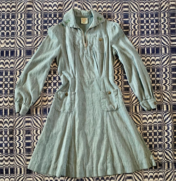 Late 1930s Girl Scouts Uniform Vintage Girl Scouts D… Gem