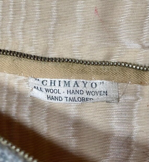30s 40s Chimayo Clutch, Gray and Red Chimayo Weaving … - Gem