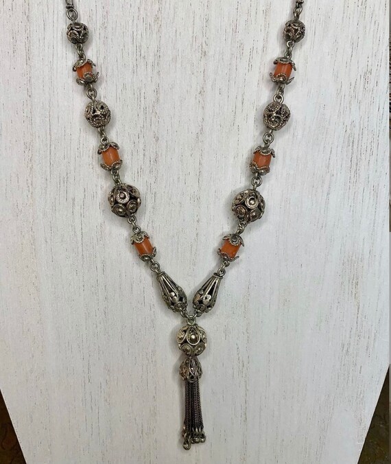 necklace early coral - Gem