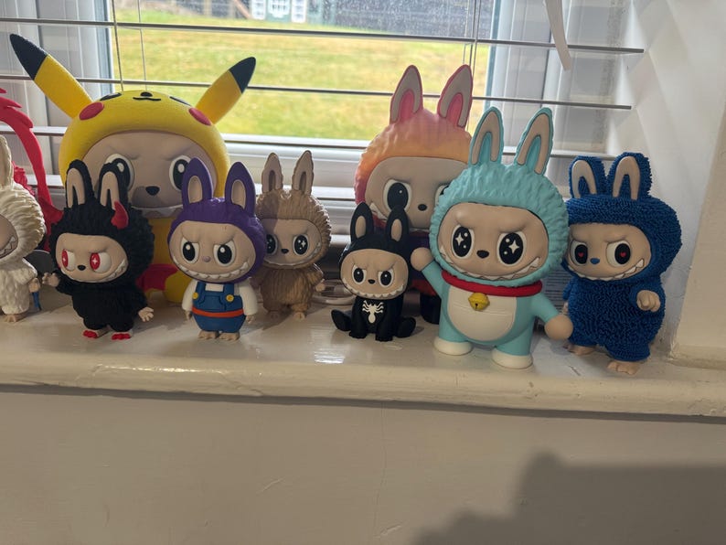 Labubu Doll 3D Printed Great Quality Home Made Can Change Colours - Etsy