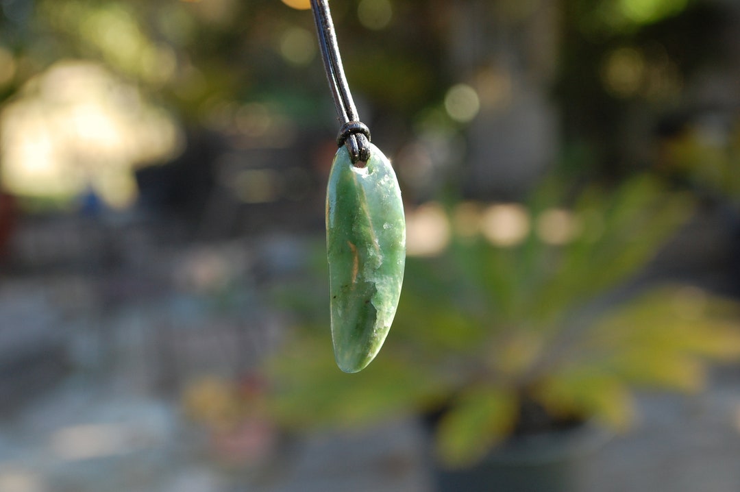 Big Sur "apple" Jade Pendant - Etsy