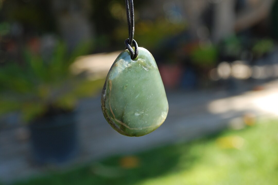 Big Sur apple Jade Pendant - Etsy