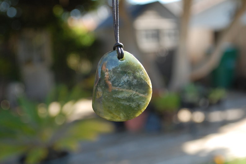 Big Sur apple Jade Pendant - Etsy