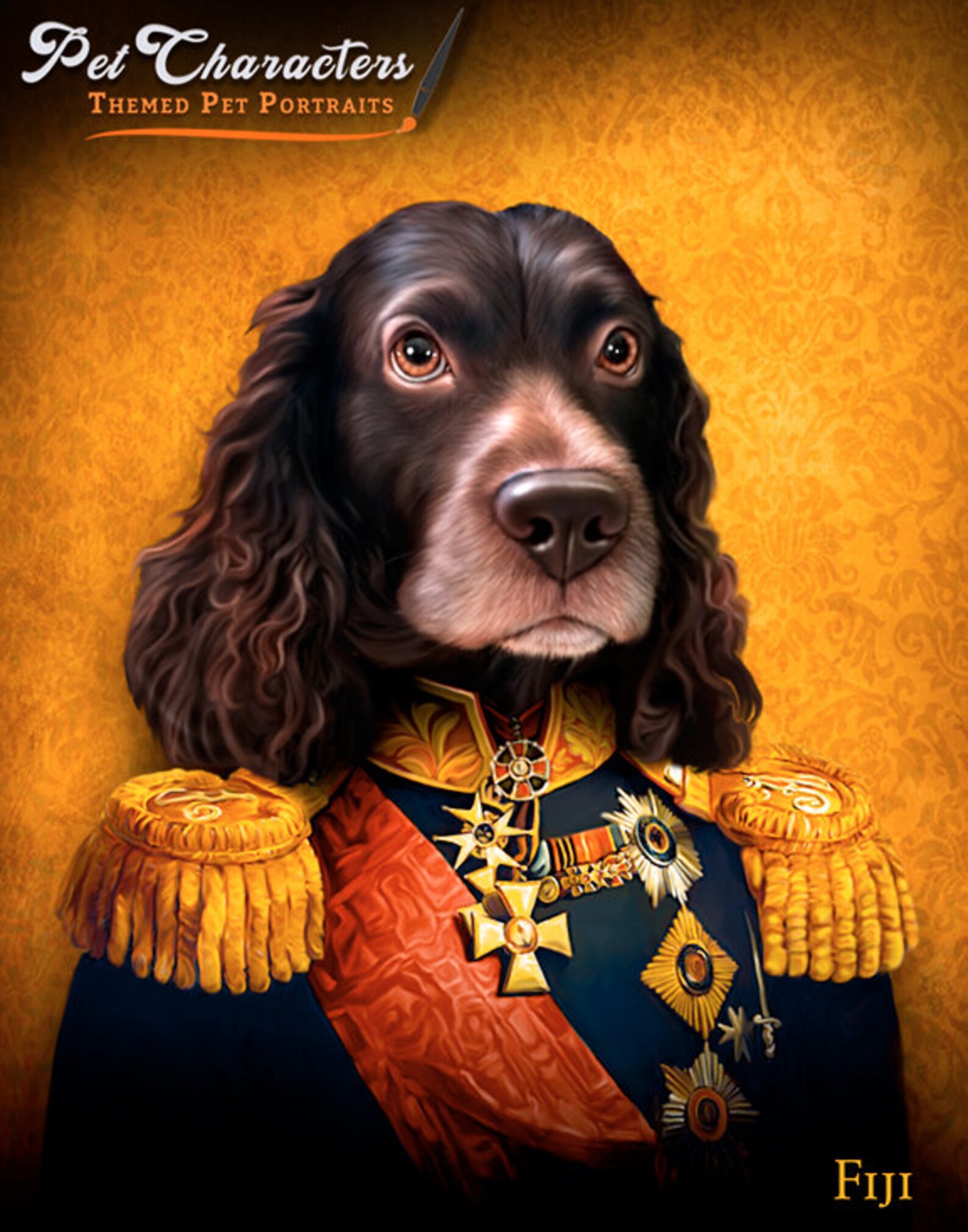 CUSTOM PET PORTRAIT Royal Pet Portrait Victorian Pet Portraits - Etsy