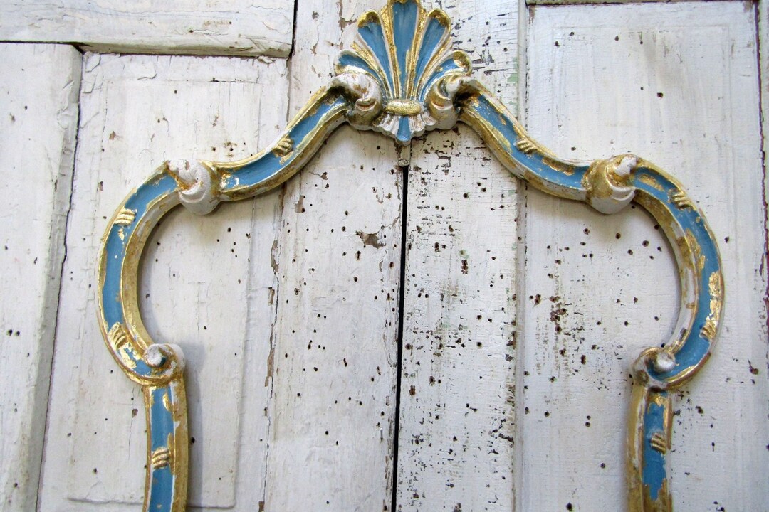French Shabby Chic Wall Frame Ornate Shape Wall Decor, Painted With ...