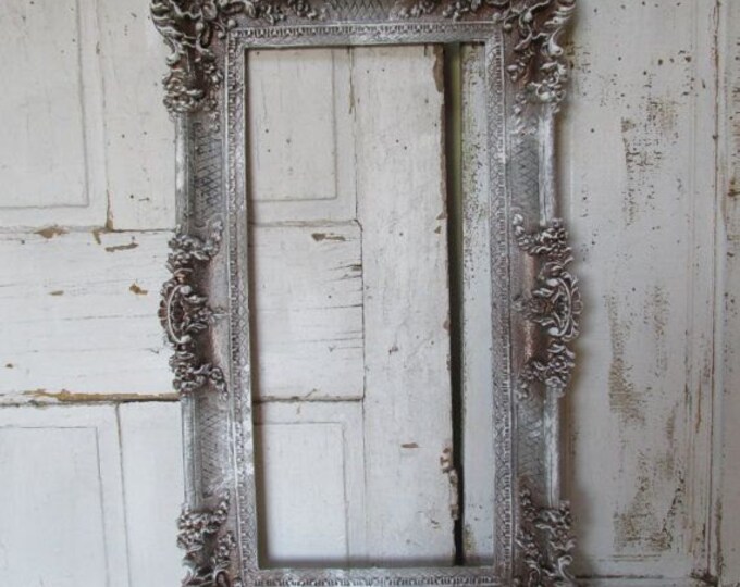 Dramatic Gray Frame With Deep Elegant Tones French Farmhouse Antique ...