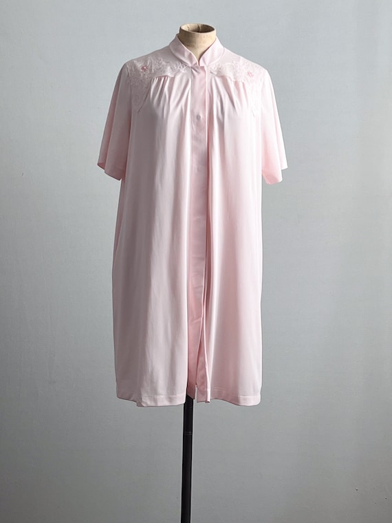 Vintage 1950s/60s Shadowline Light Pink Nylon Pajama … - Gem