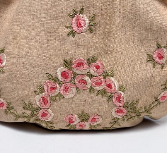 Antique Drawstring Reticule Regency Style Handbag in … - Gem