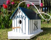 New York Yankees Birdhouse - Etsy