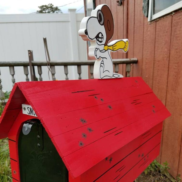 Snoopy Mailbox - Etsy