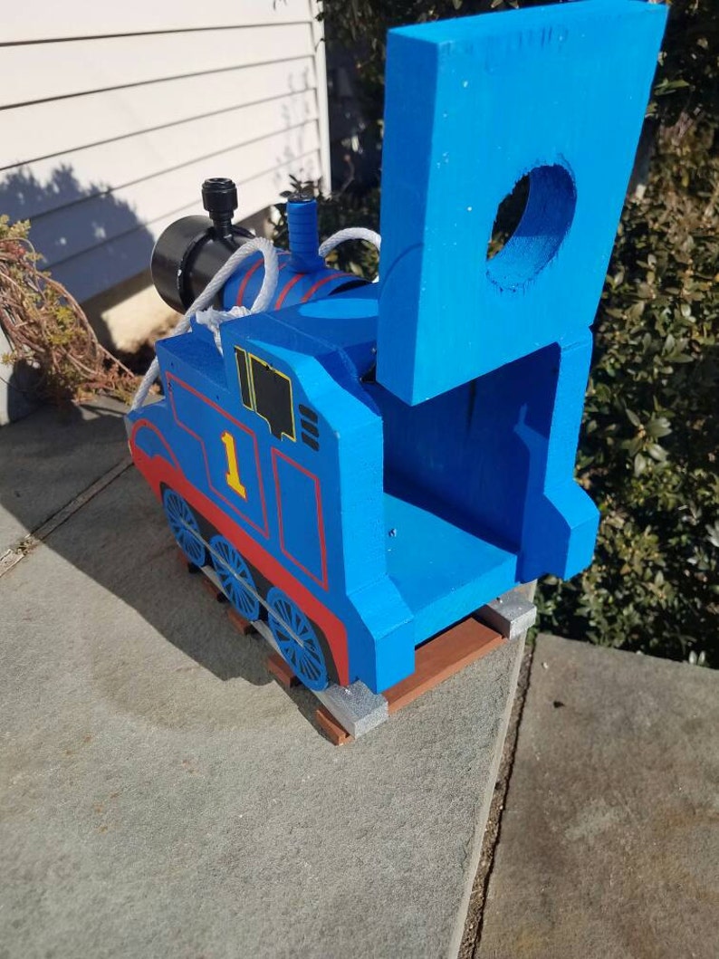 Thomas the Train Birdhouse - Etsy