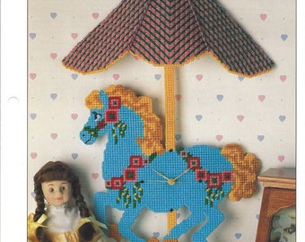 Birdhouse & Clock Plastic Canvas Pattern/annie's International Plastic ...