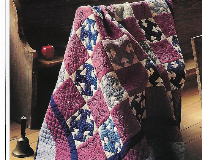 Lancaster Rose Quilt Pattern Best Loved Quilts Vintage Quilt Block ...