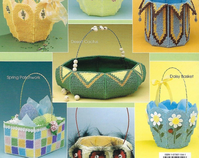 Baskets & Beads Plastic Canvas Pattern Book/the Needlecraft Shop ...