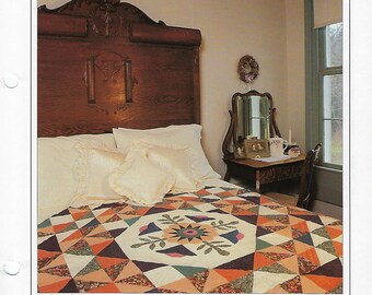 Lancaster Rose Quilt Pattern Best Loved Quilts Vintage Quilt Block ...