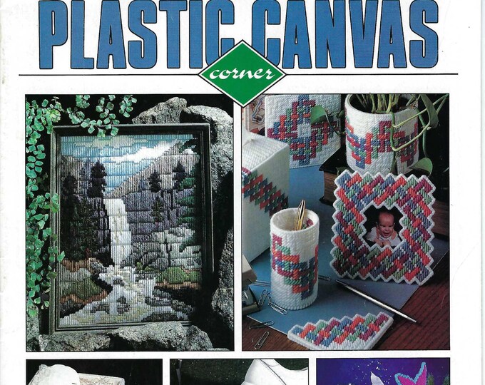 Plastic Canvas Corner Magazine Pattern Book Leisure Arts - Etsy