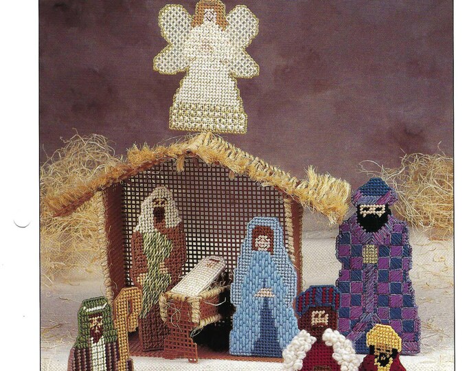 The Nativity Plastic Canvas Pattern/annie's International Pattern Club ...