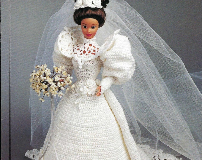 Crochet Pattern 1870 Opera Gown Crochet Collector Costume Vol 42 ...