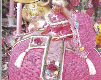 Miss October Crochet Doll Gown Pattern the Gibson Girl Collection Annie ...