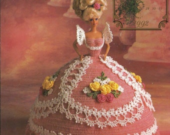 Miss December 1997 Crochet Doll Pattern the Cotillion Collection Annies ...