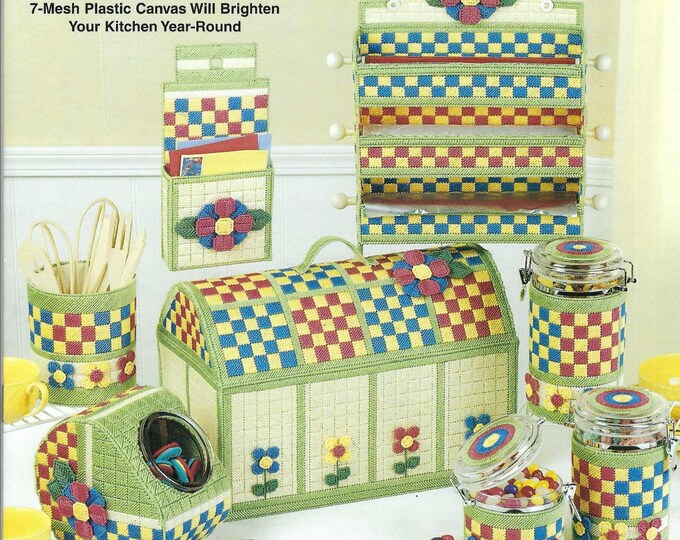 Kitchen Brights Plastic Canvas Pattern Book the Needlecraft - Etsy