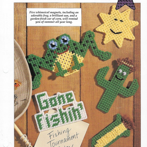 Plastic Canvas Frog Pattern - Etsy