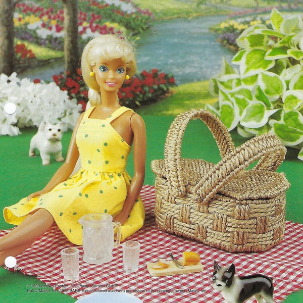 Barbie Picnic Basket - Etsy