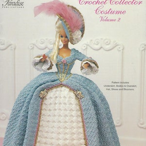 Crochet Pattern 1775 French Court Dress Crochet Collector | Etsy