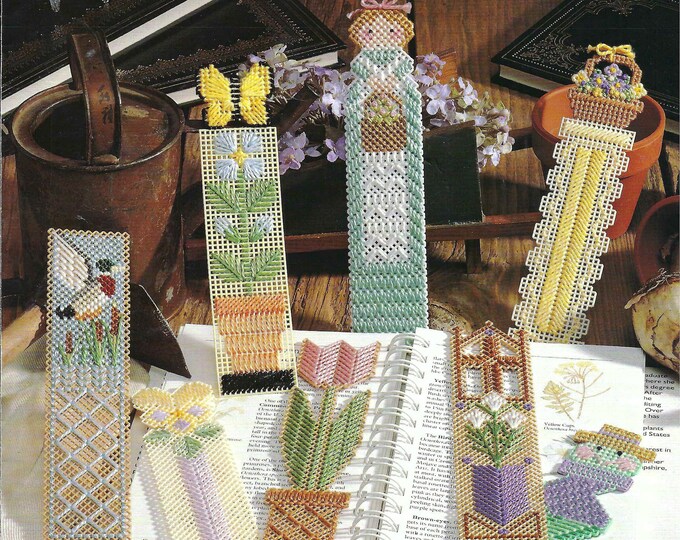 Quick & Easy Magnets Plastic Canvas Pattern Leaflet/leisure Arts ...