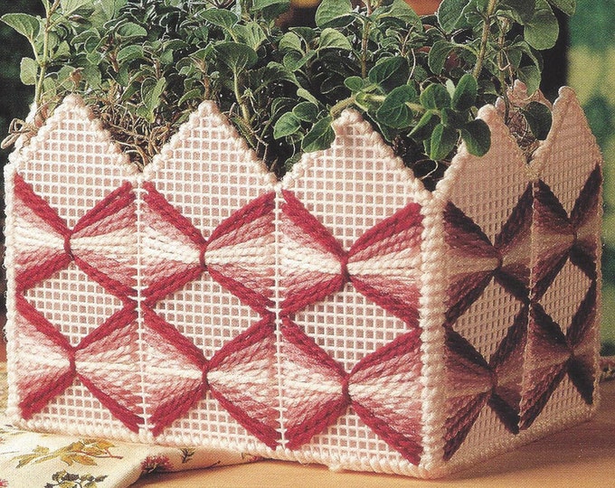 Garden Wedding Plastic Canvas Pattern Book Annie's Attic 87W60 - Etsy