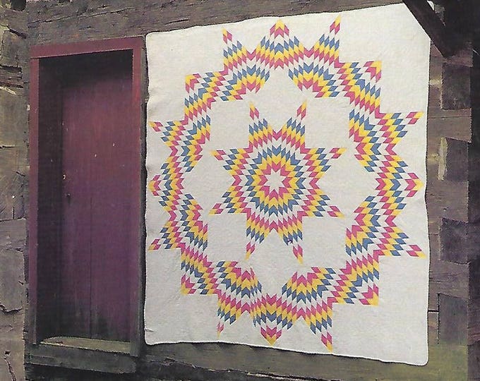 Lone Star Variations Quilt Pattern - Best Loved Quilts - Vintage Quilt ...