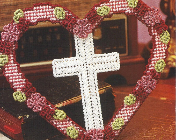 Heart of Love Plastic Canvas Pattern/the Needlecraft Shop - Etsy