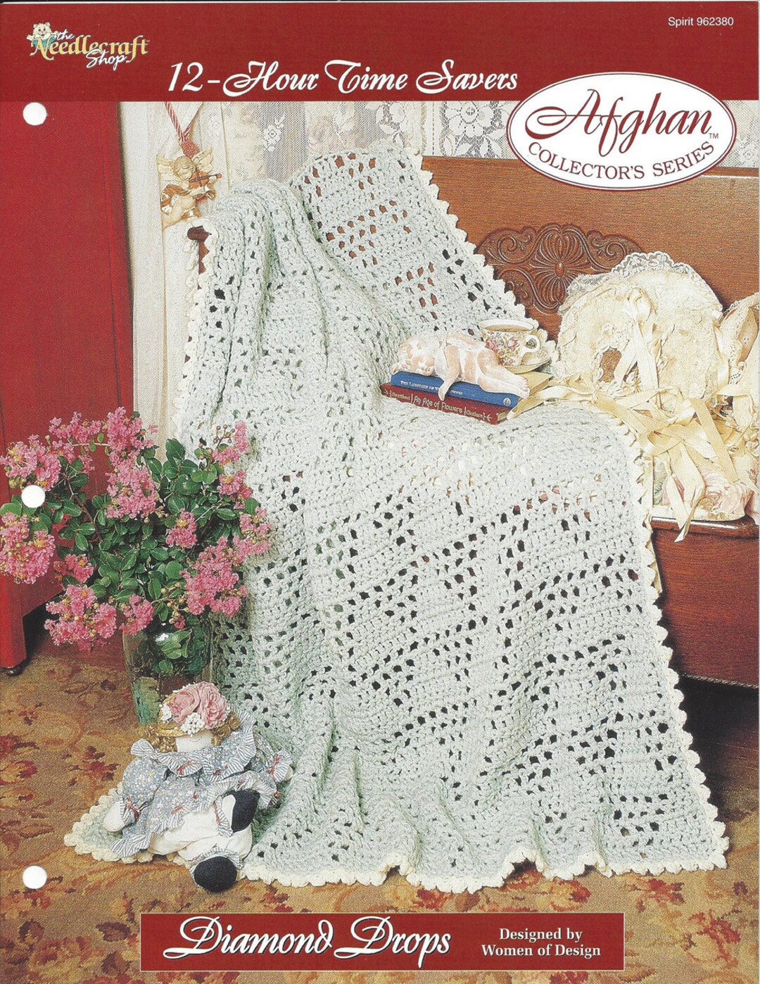 Diamond Drops Crochet Afghan Pattern/the Needlecraft Shop - Etsy