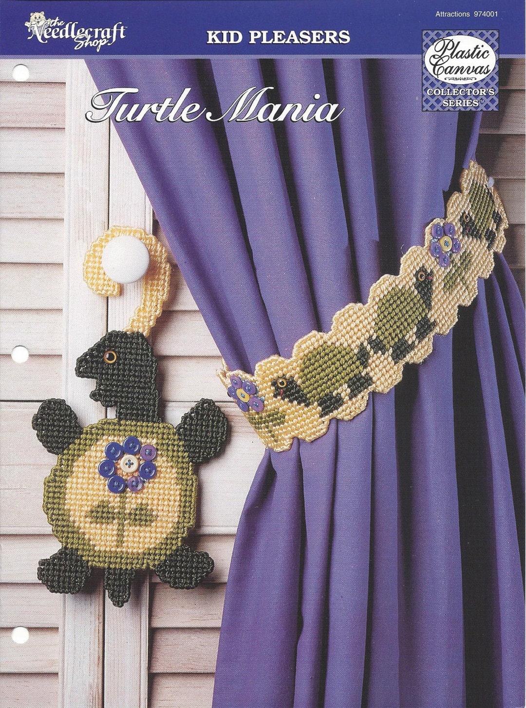 Turtle Mania Plastic Canvas Pattern/the Needlecraft Shop - Etsy