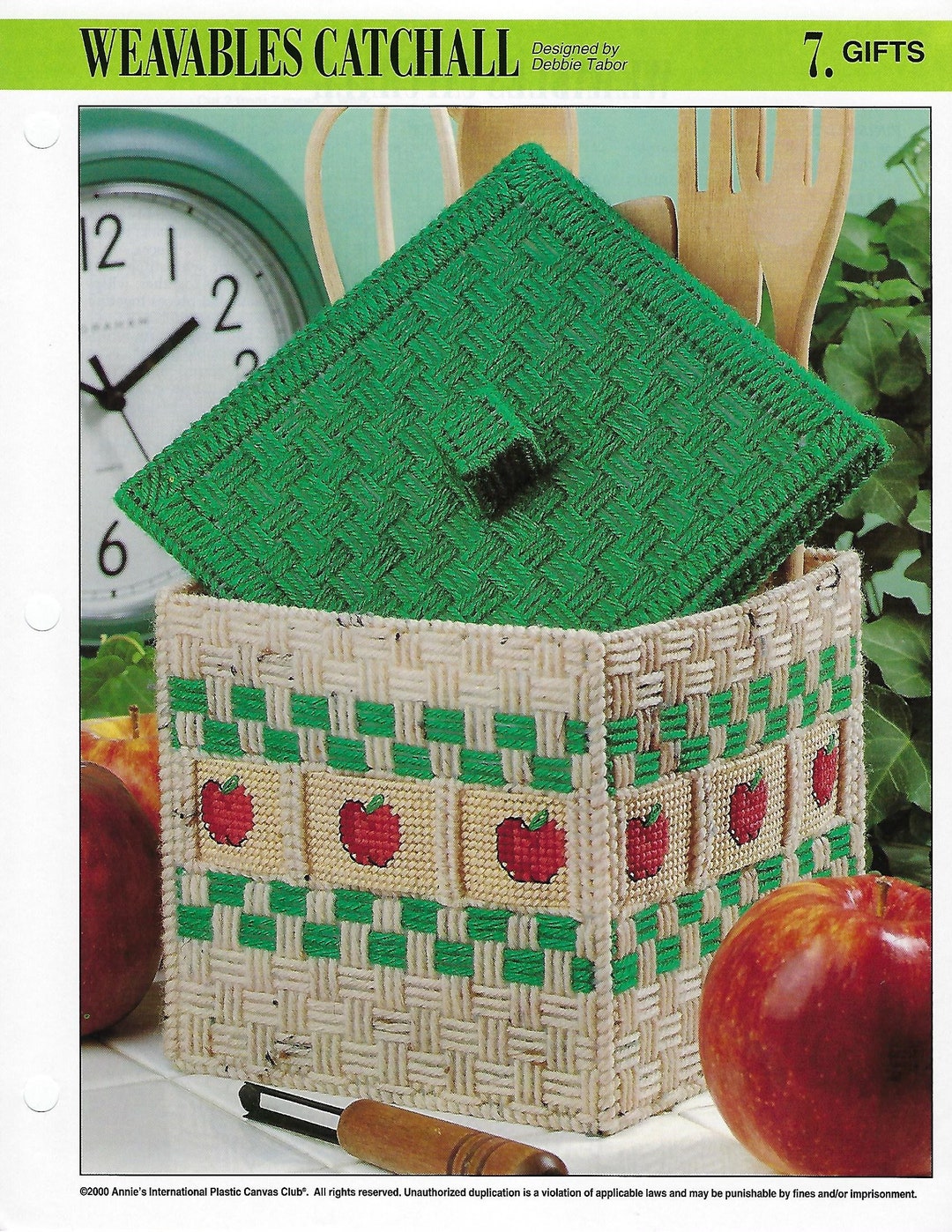 Weavables Catchall Plastic Canvas Pattern/annie's International Plastic ...