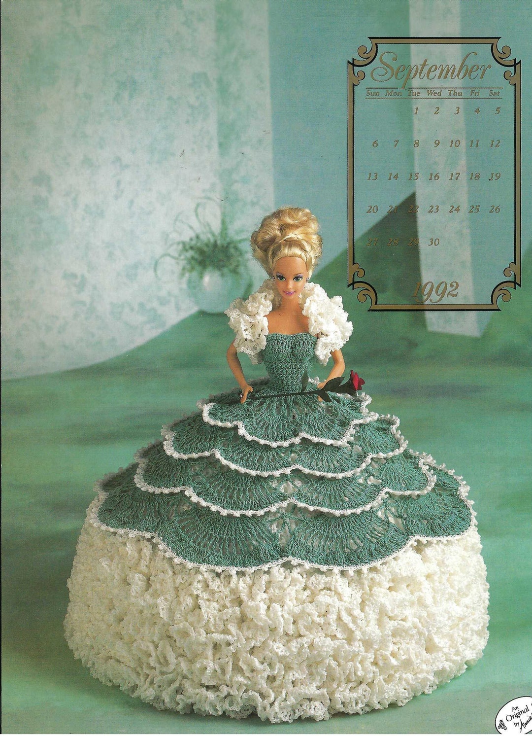 Miss September 1992 Crochet Doll Pattern - the Cotillion Collection ...