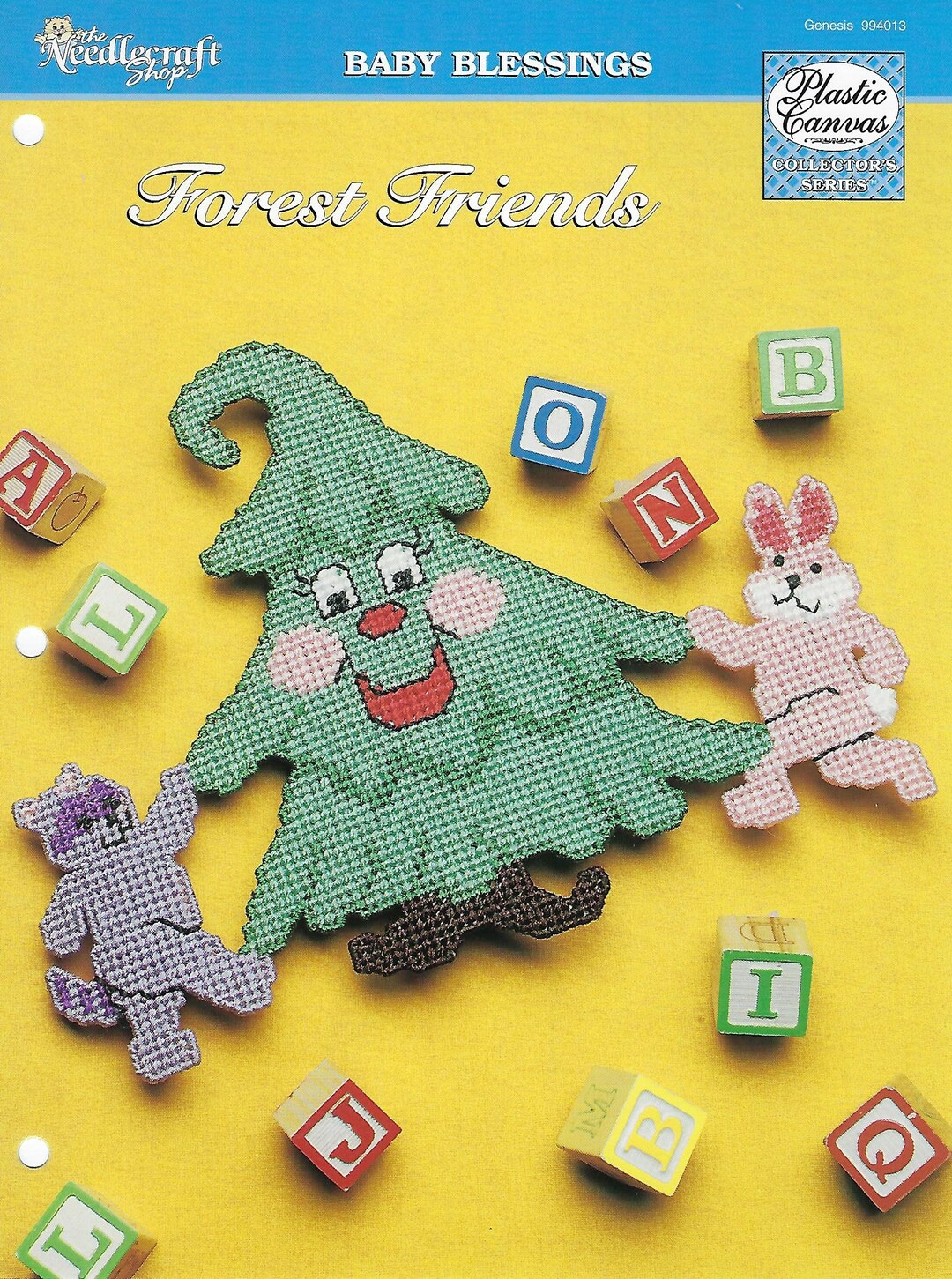 Forest Friends Plastic Canvas Pattern/the Needlecraft Shop - Etsy
