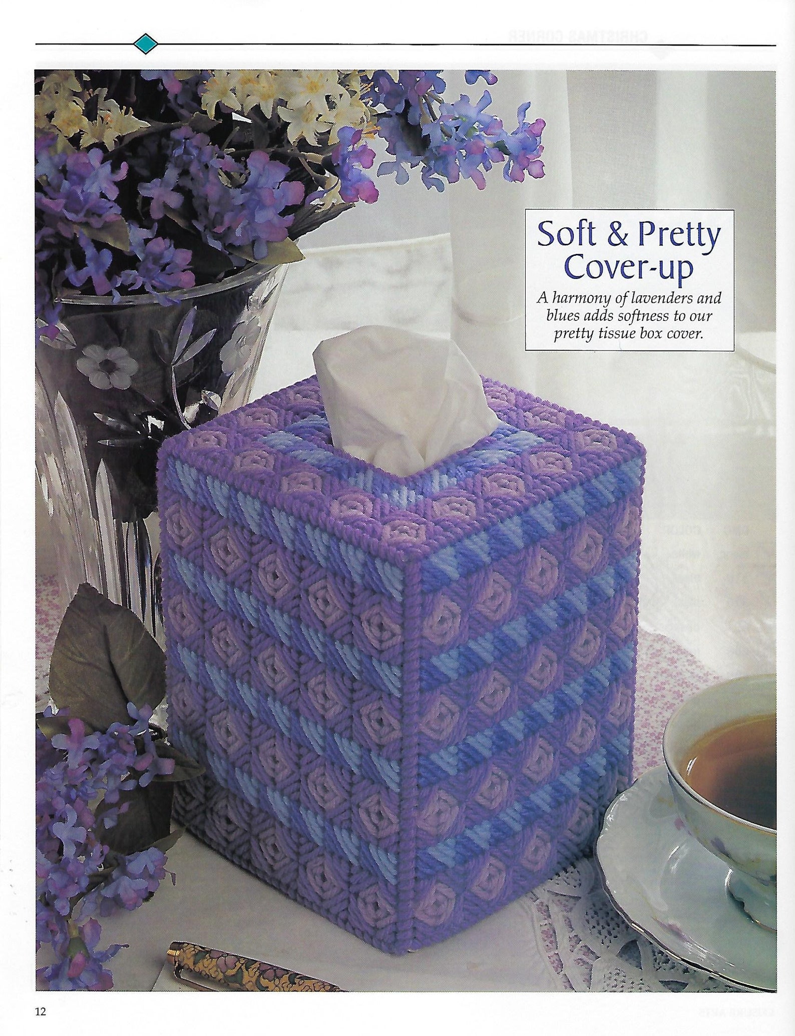 Plastic Canvas Corner Magazine Pattern Book Leisure Arts | Etsy