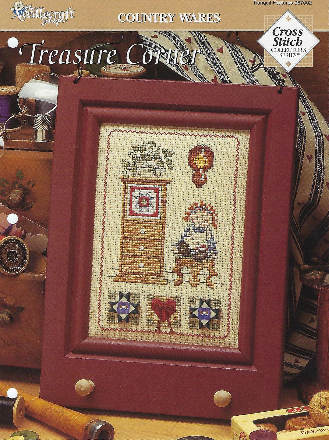 Treasure Corner Cross Stitch Pattern/the Needlecraft Shop Cross Stitch ...
