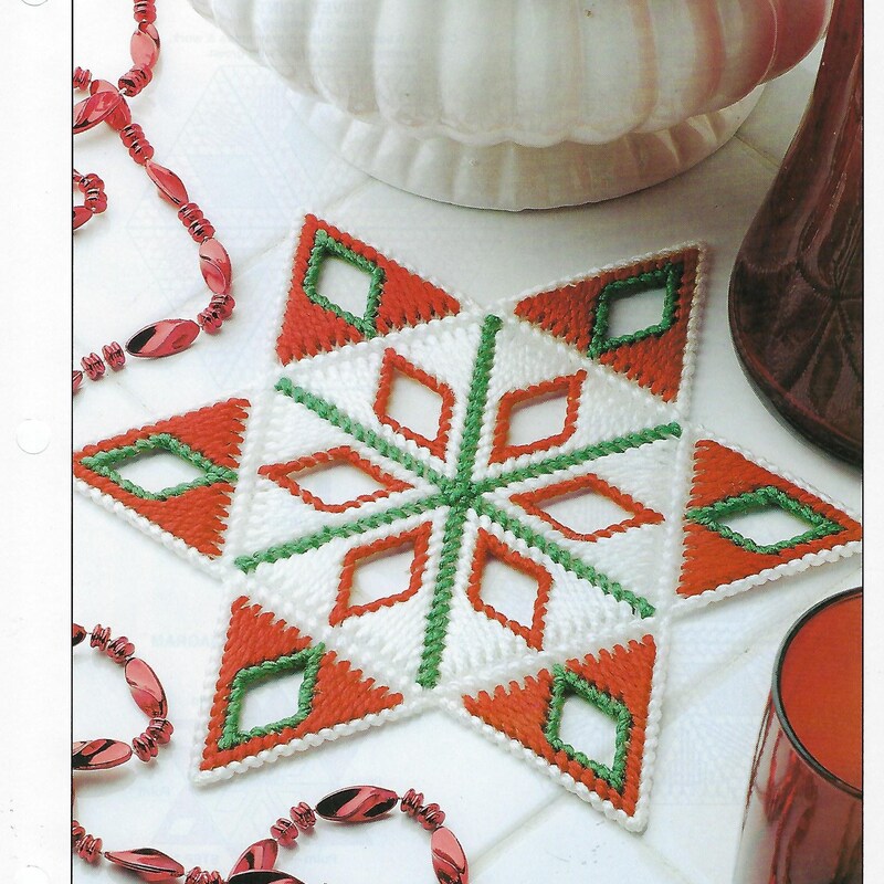 Plastic Canvas Star - Etsy