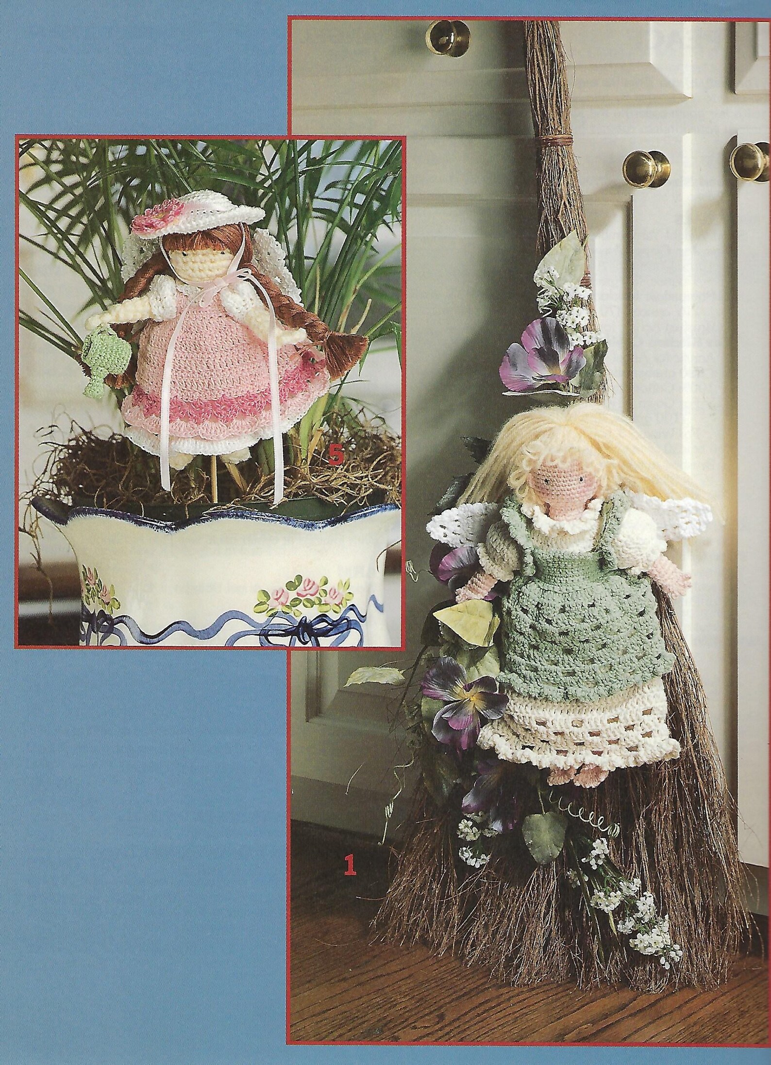 Kitchen Angels Crochet Pattern Book Leisure Arts 2832 - Etsy