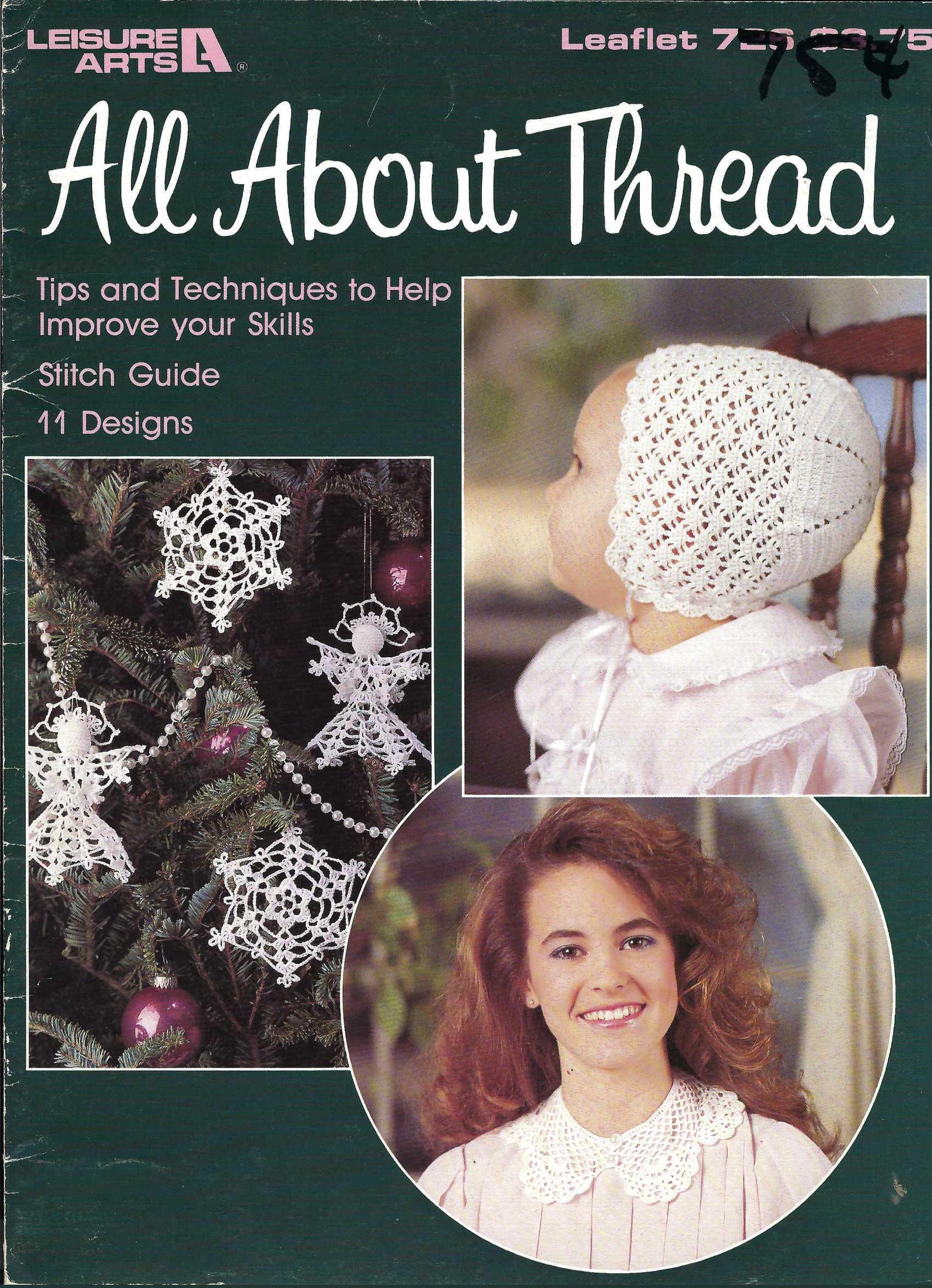All About Thread Crochet Pattern Book Leisure Arts 726 | Etsy