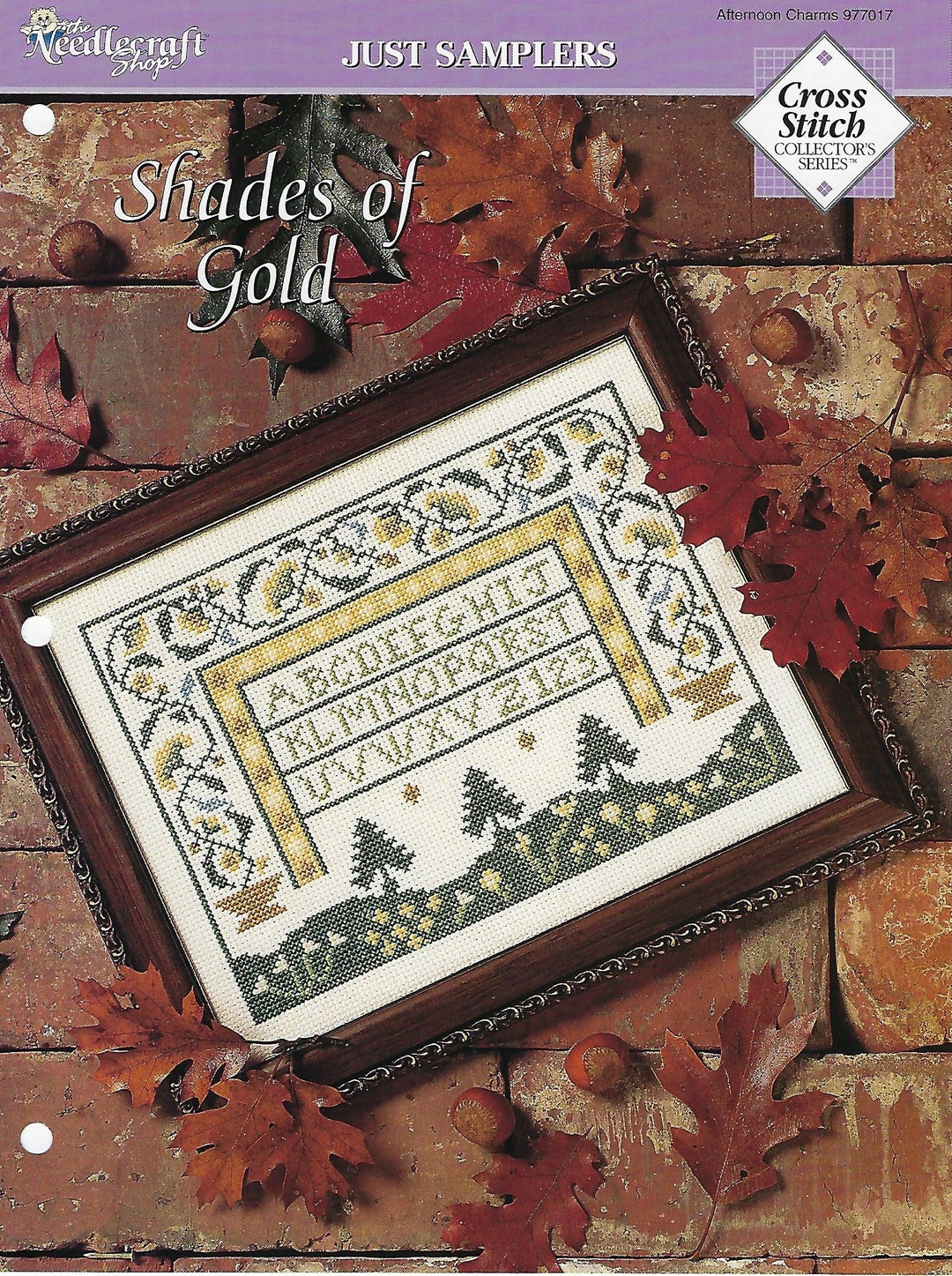 Shades of Gold Cross Stitch Pattern/the Needlecraft Shop Cross Stitch ...